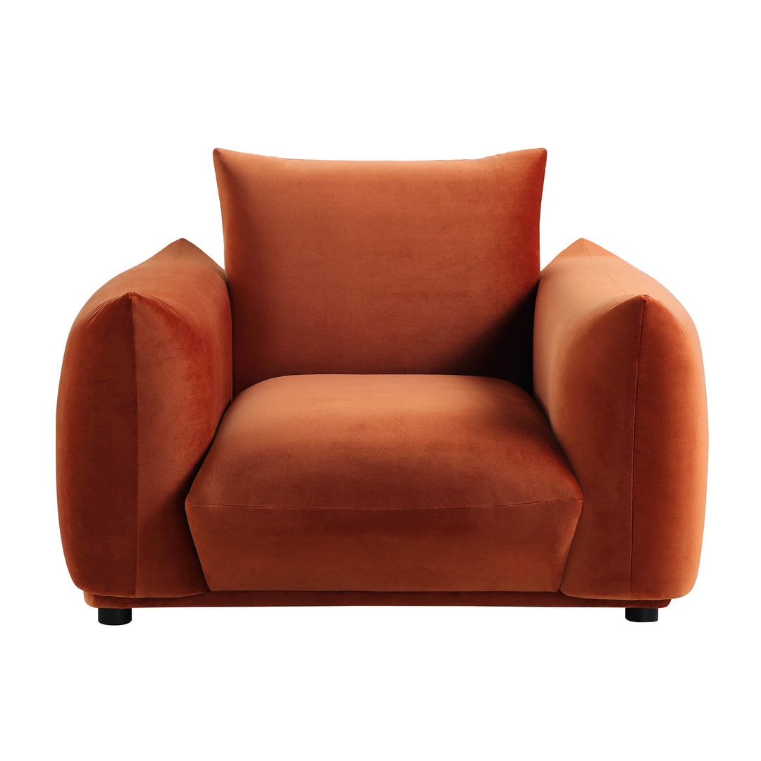 Gianni Armchair, Rust Velvet | daals