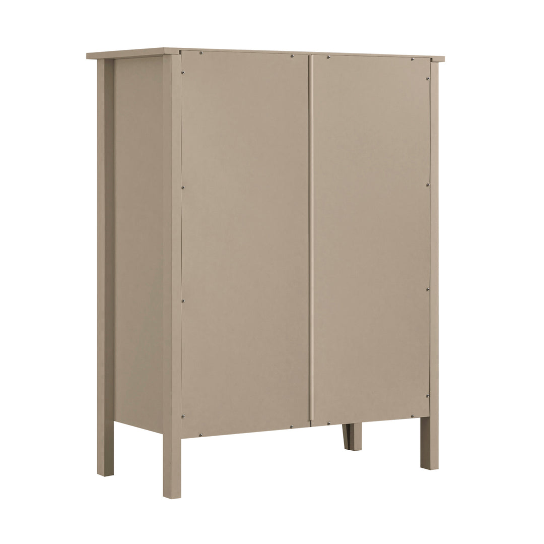 Oakham Chest of 4 Drawers, Deep Greige | daals