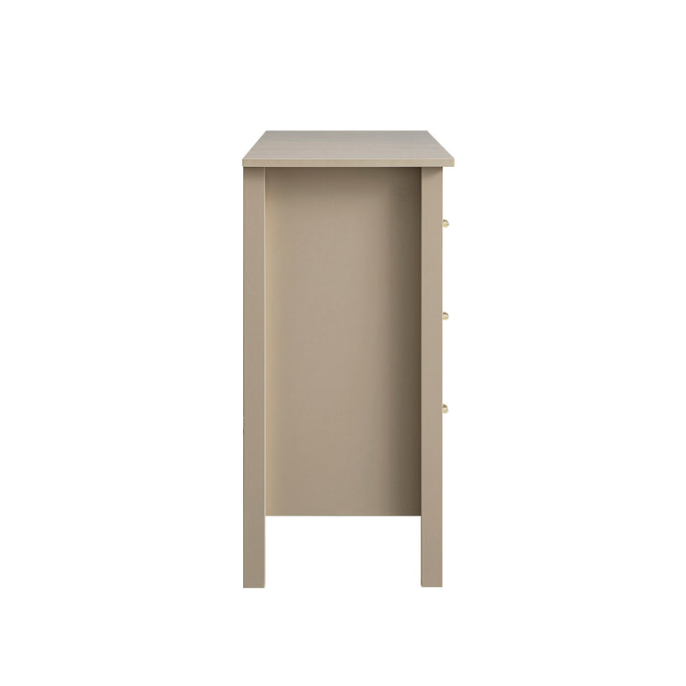 Oakham Chest of 6 Drawers, Deep Greige | daals
