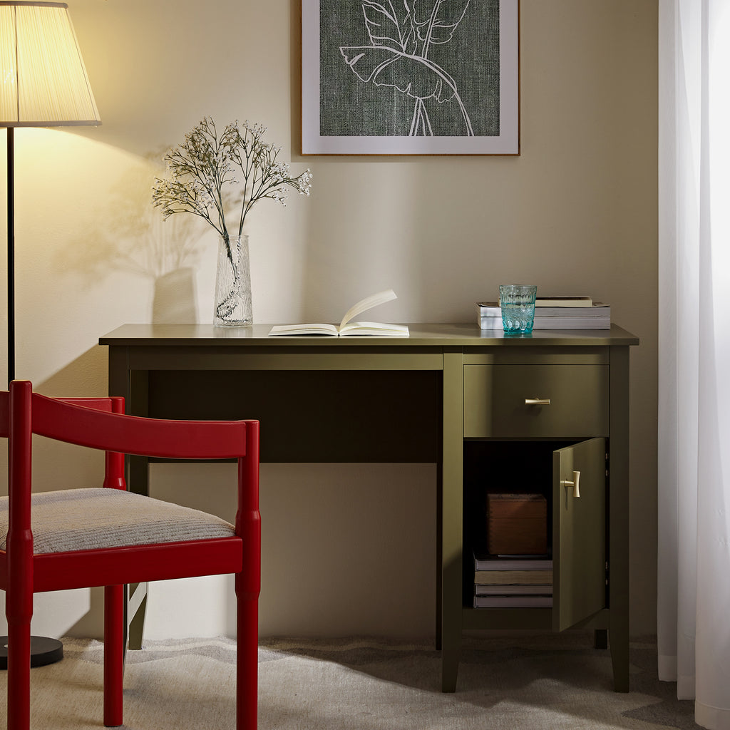 Oakham Writing Desk, Olive Grove | daals