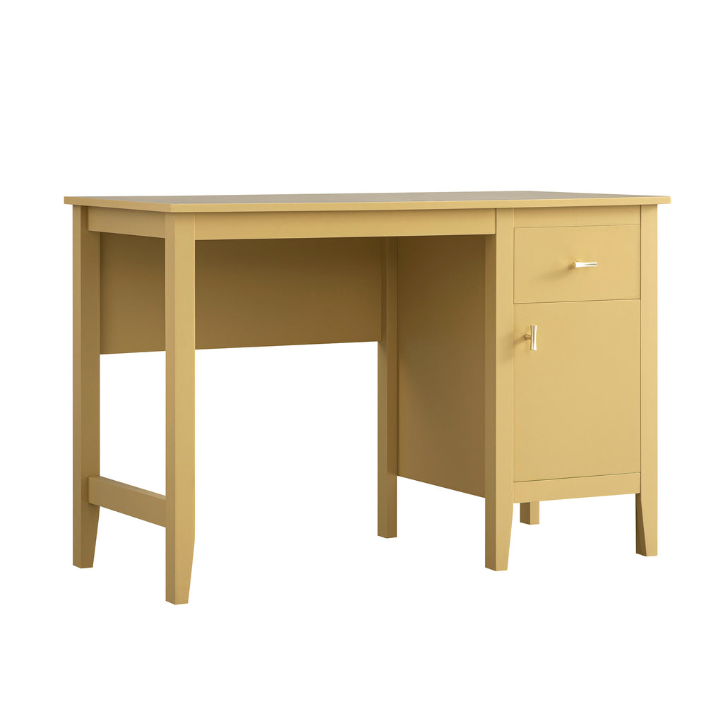 Oakham Writing Desk, Rattan Yellow | daals