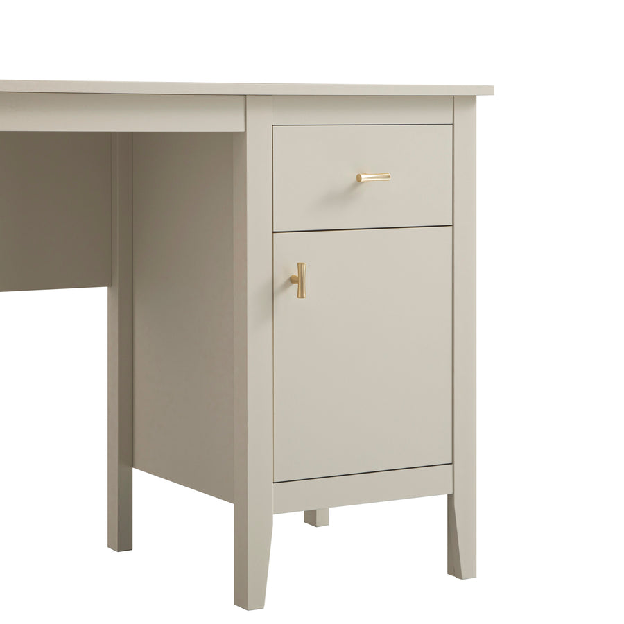 Oakham Writing Desk, Shaded White | daals