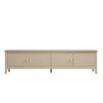 Oakham 180cm Wide TV Unit, Deep Greige | daals