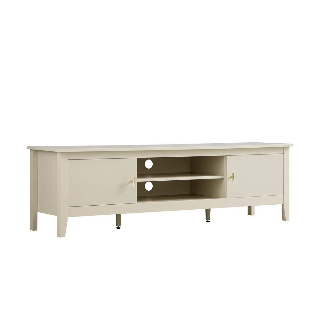 Oakham 150cm TV Unit, Shaded White | daals