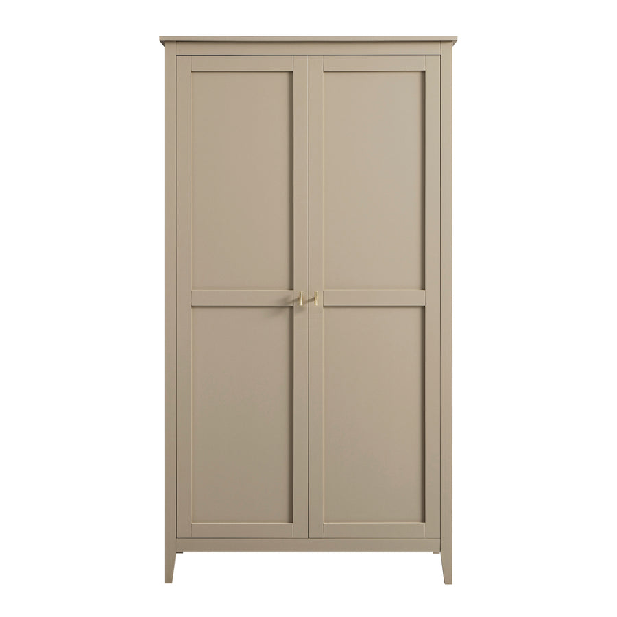 Oakham Double Wardrobe, Deep Greige | daals
