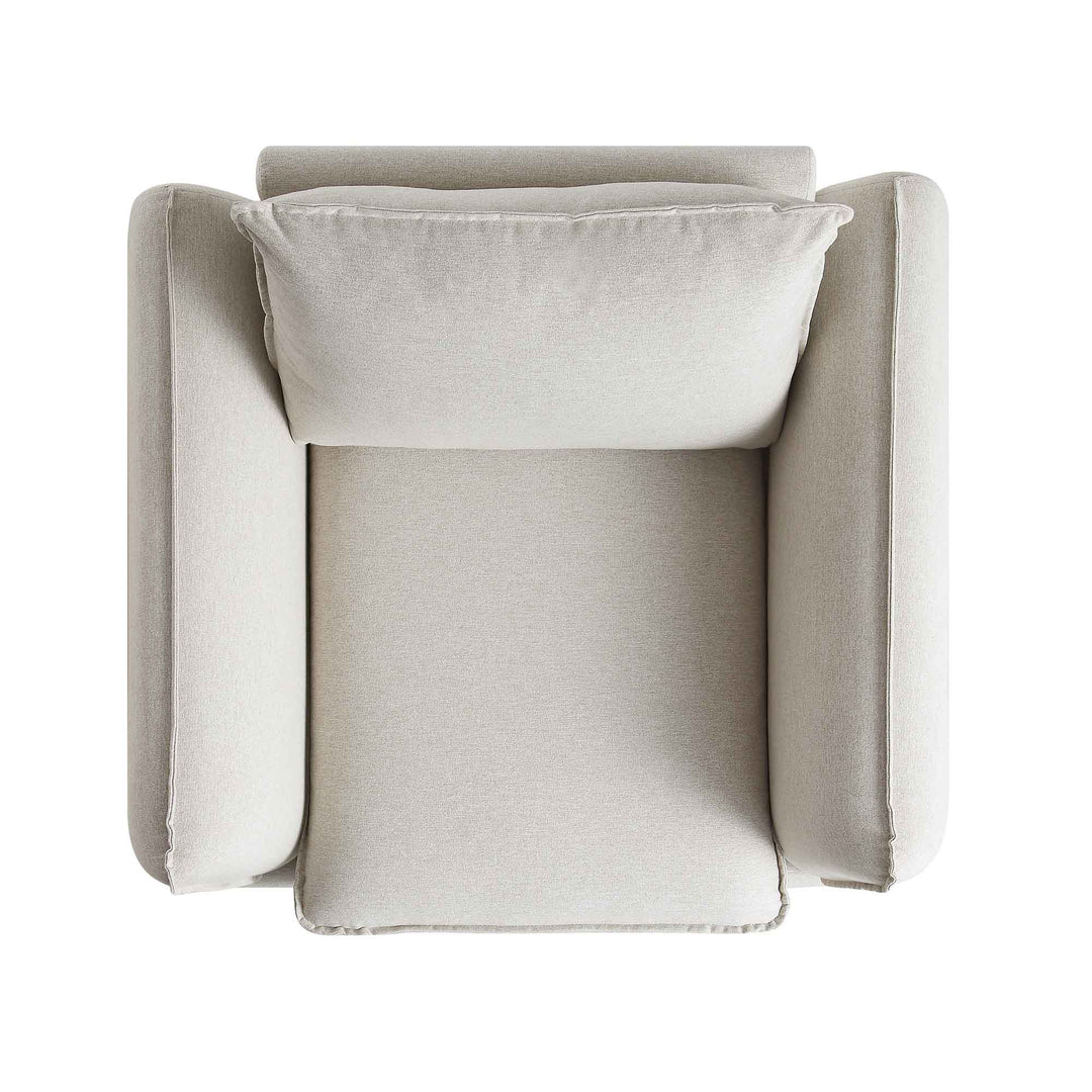 Obriel Oatmeal Fabric Armchair | daals