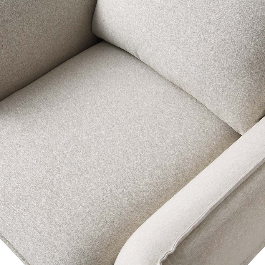Obriel Oatmeal Fabric Armchair | daals