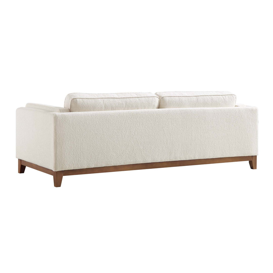 Dipley Beige Boucle Fabric Sofa, 3-Seater | daals