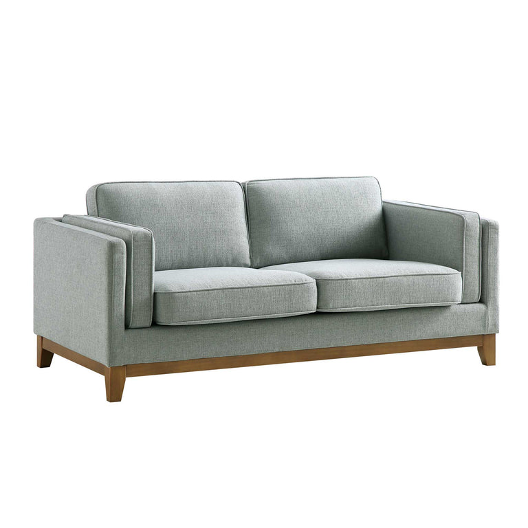 Dipley Sage Fabric Sofa, 2-Seater | daals