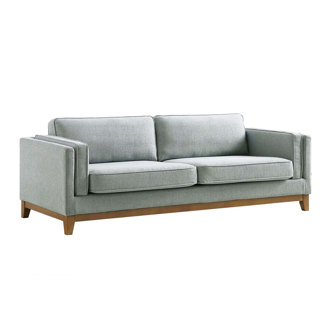 Dipley Sage Fabric Sofa, 3-Seater | daals