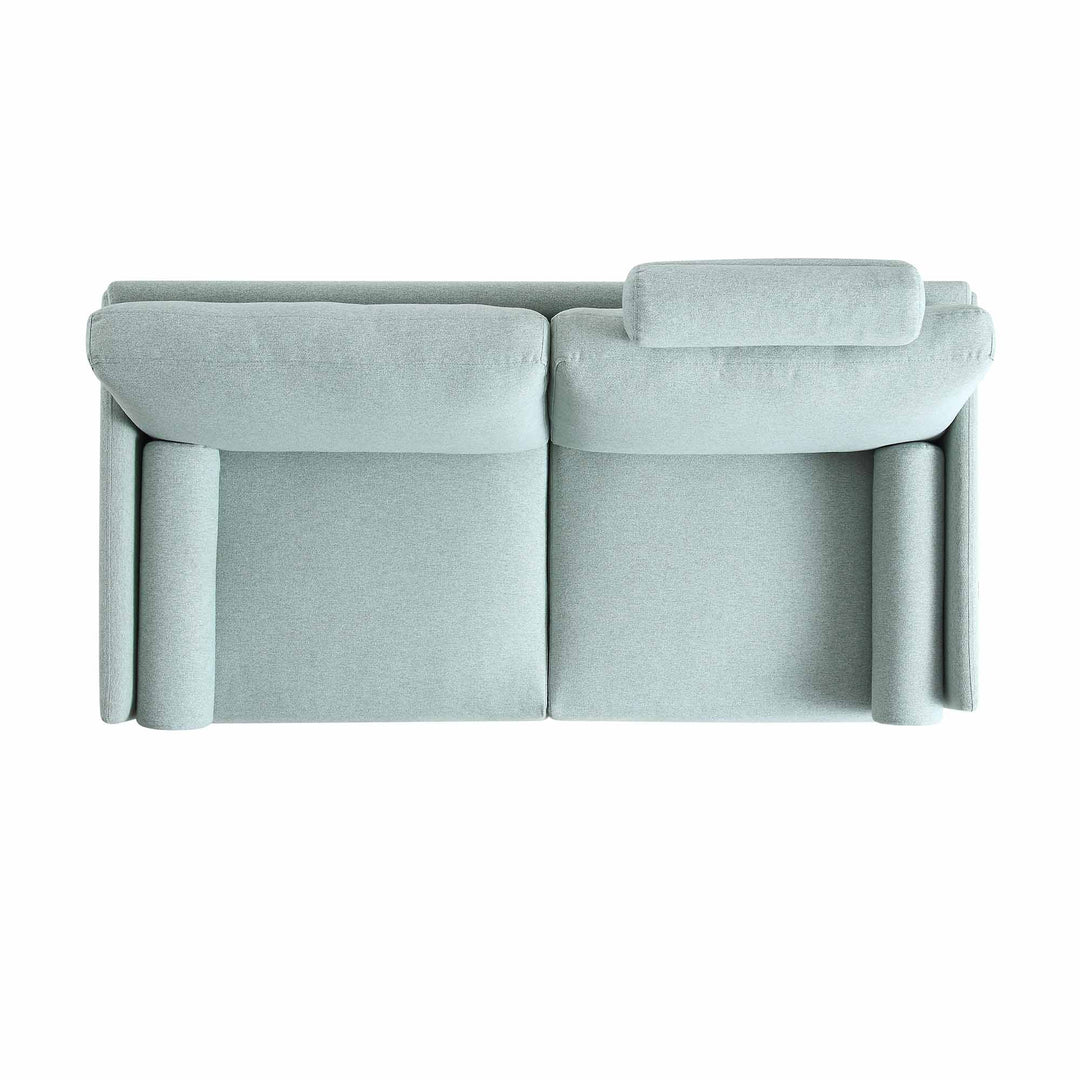 Timber Sage Green Fabric Sofa, 2-Seater | daals