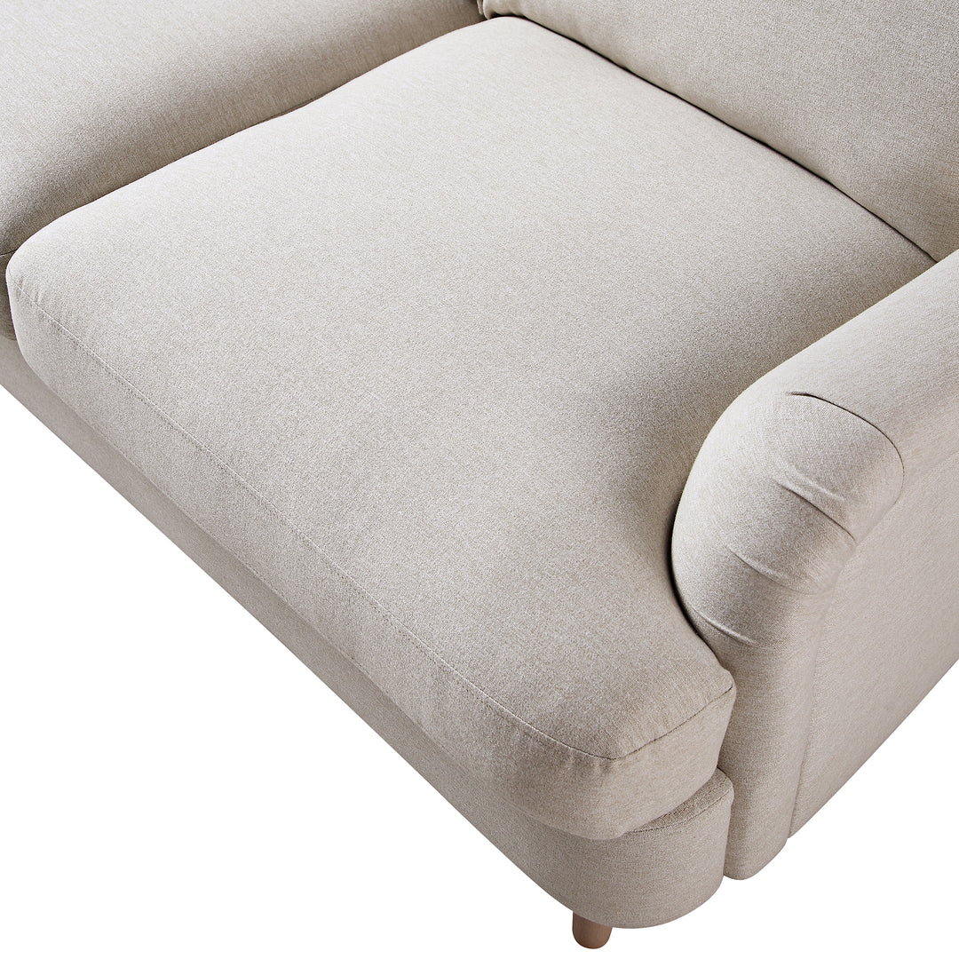 Daphnis Oatmeal Fabric Sofa, 2-Seater | daals