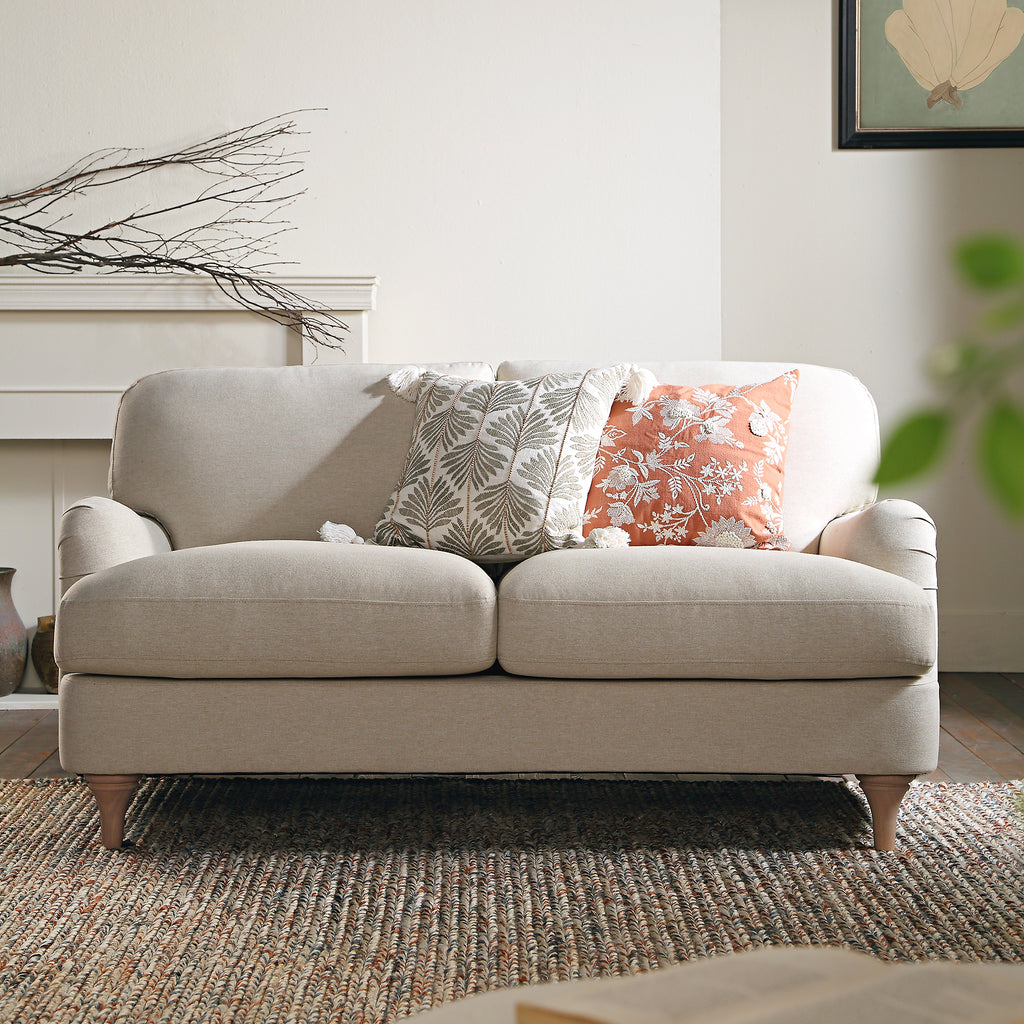 Daphnis Oatmeal Fabric Sofa, 2-Seater | daals