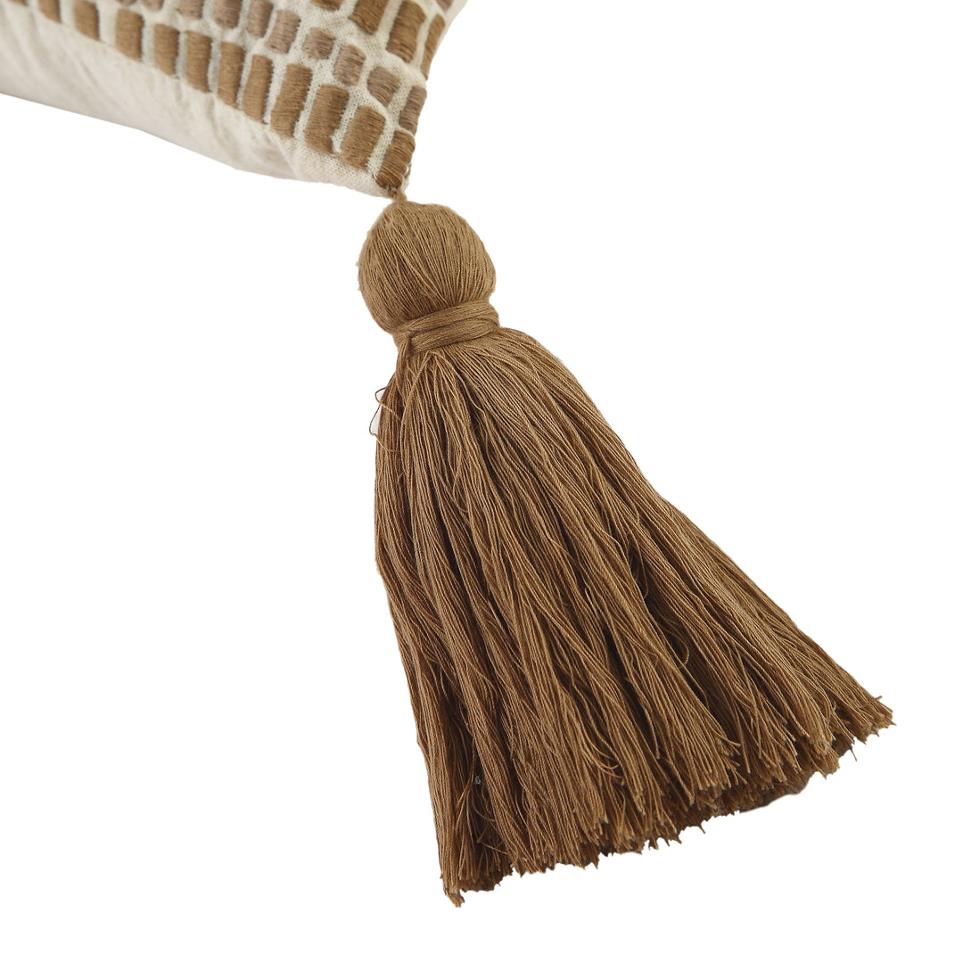 Boho Collection Maya Satin Stitched Cushion | daals