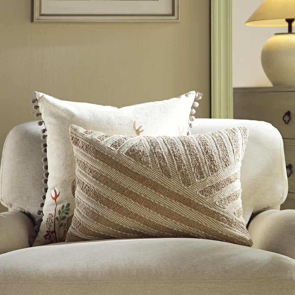 Boho Collection Nile Jute Cord Cushion | daals