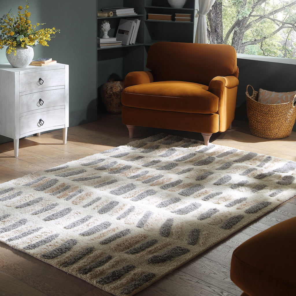 Pebble Hand Tufted New Zealand Wool Rectangular Rug | daals