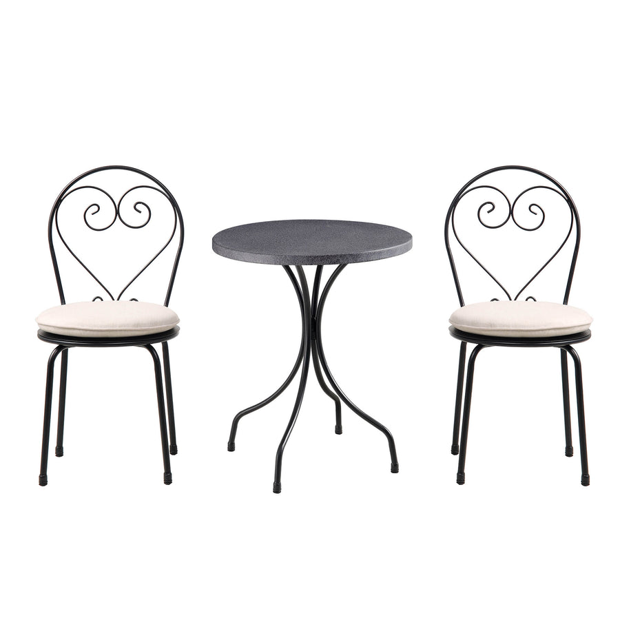 Haymes Metal Indoor and Outdoor Bistro Set | daals