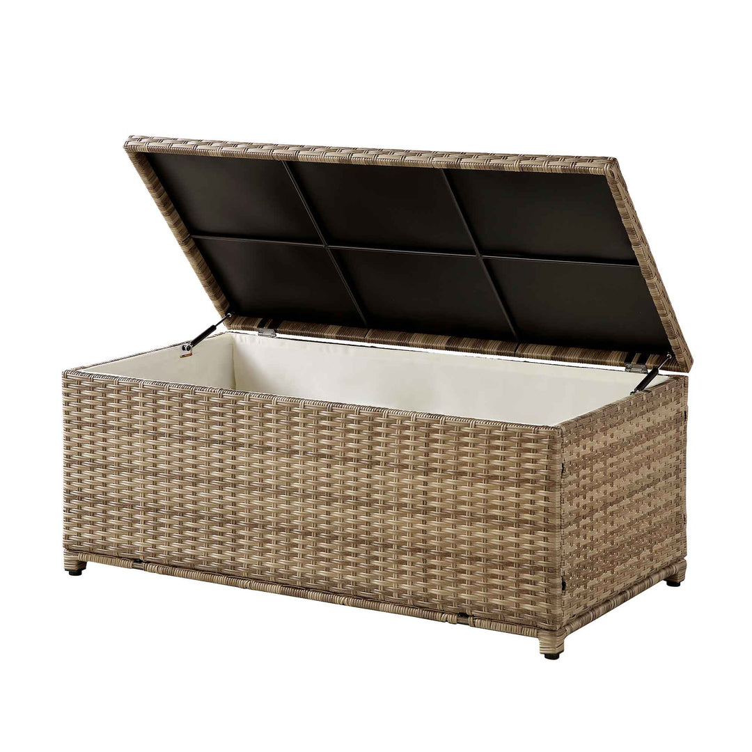 Granchester 120cm Rattan Storage Box, Natural | daals