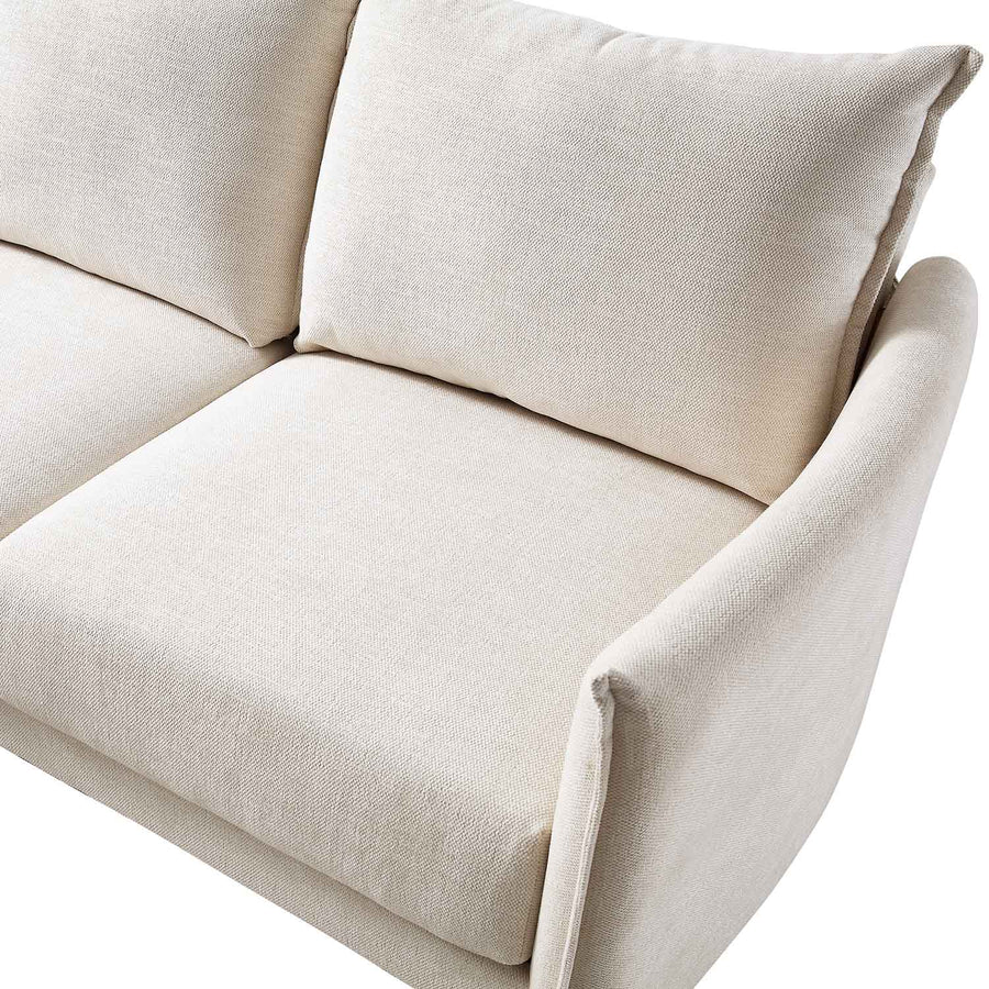Bari Light Beige Fabric Sofa | daals
