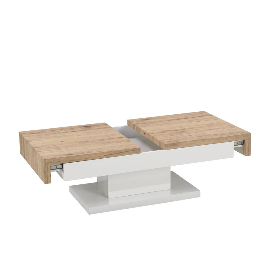 Blythe Two Block Sliding Storage Coffee Table | daals
