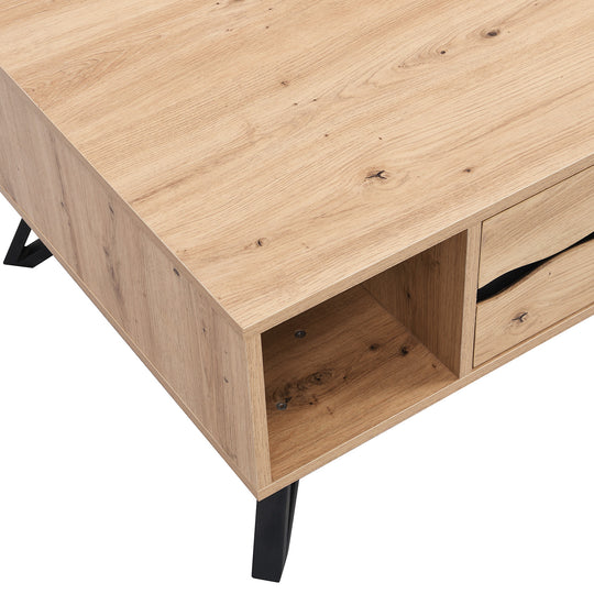 Weston Oak Effect Coffee Table | daals