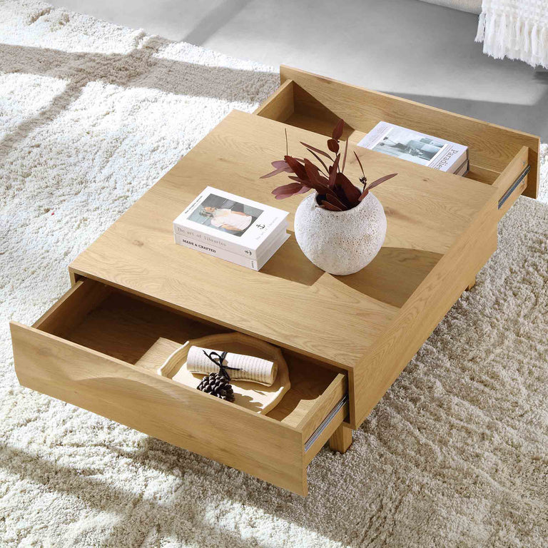 Moriko 2 Drawer Coffee Table | daals