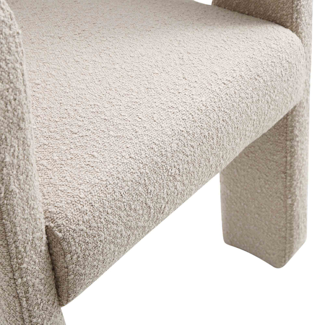 Greenwich Light Taupe Boucle Dining Chair | daals