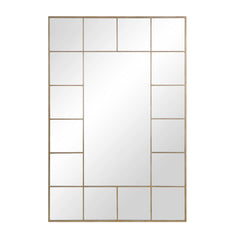 Herbert Full Length Metal Frame Window Mirror 180 x 120 cm, Antique Si ...