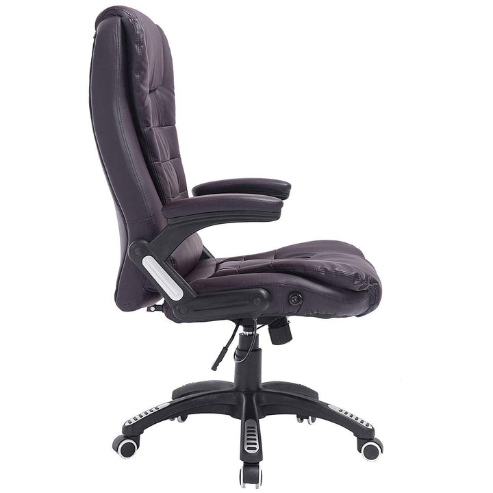Executive Recline High Back Extra Padded Office Chair, MO17 Brown | daals