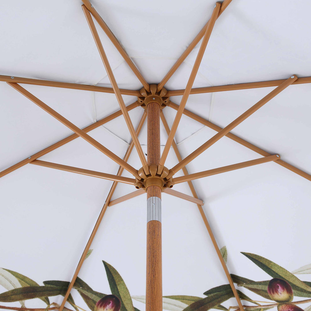 Olive Branch 2.6M Octagonal Parasol with Aluminium Tilt | daals