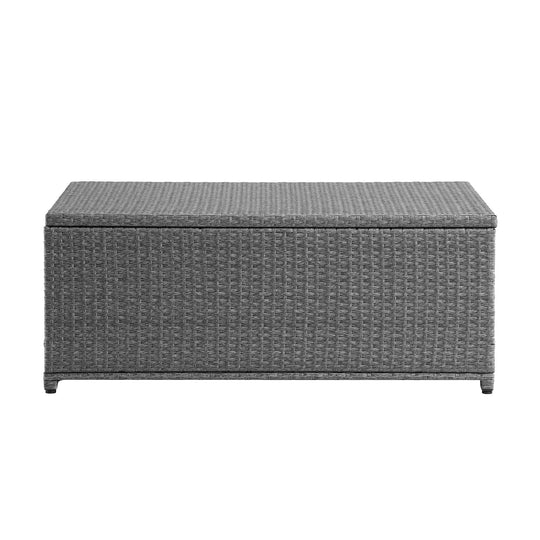 Granchester 120cm Rattan Storage Box, Grey | daals